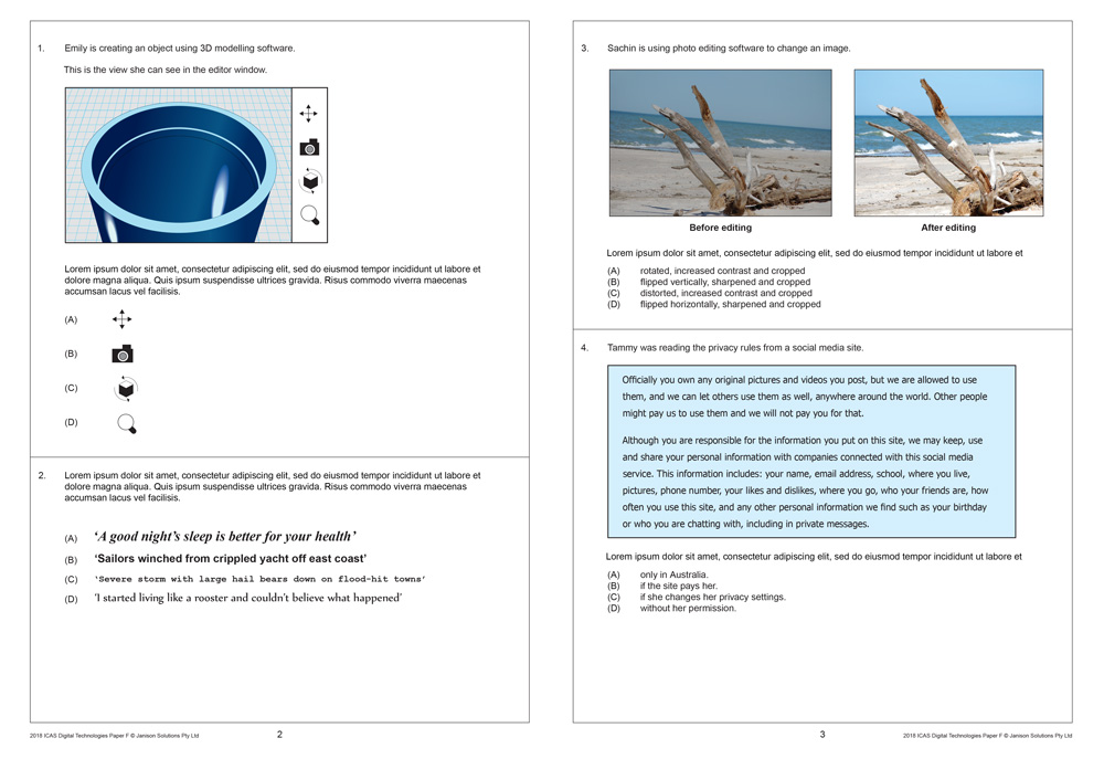 ICAS Year 8 Test - Maths, English, Science & More | ICAS Assessments